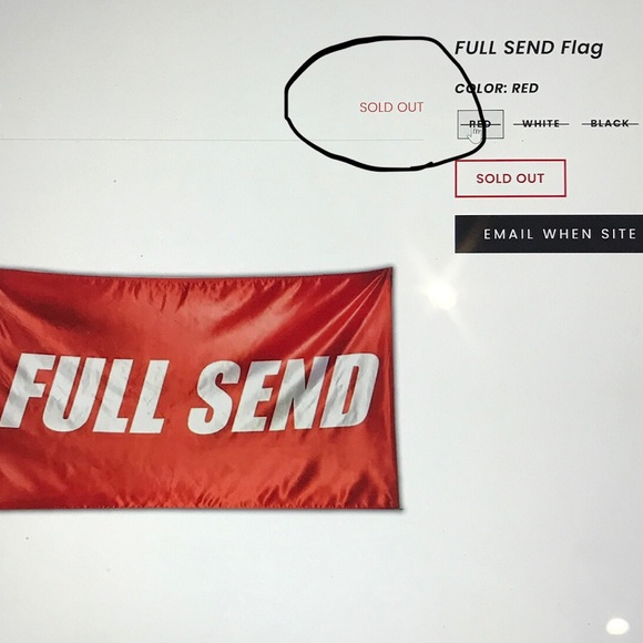 Full Send | Other | Full Send Flag | Poshmark